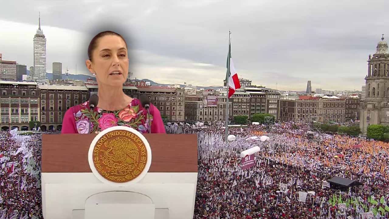 Sheinbaum rinde informe por sus primeros 100 días de gobierno - TodoNoticias.Mx